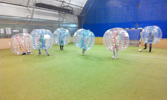Advertising Clear  Inflatable Sports Games Soccer Ball Can Accept Design