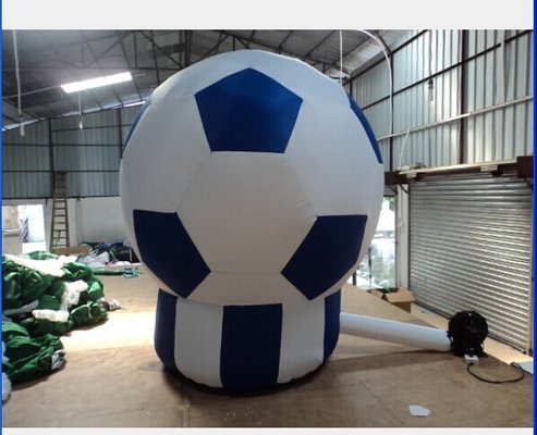 Soccer  Inflatable Advertising Products Fireproof PVC For Advertising