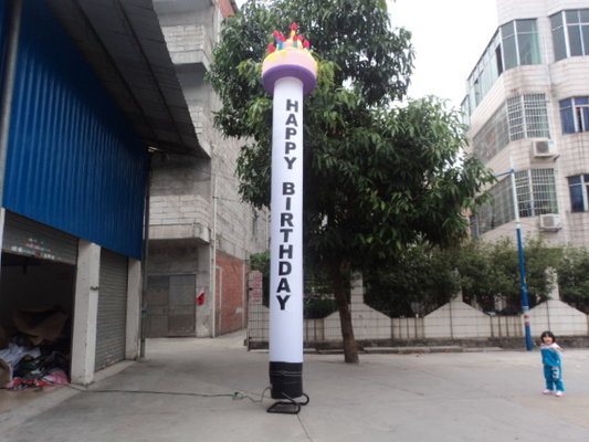 High Tension Inflatable Marketing Products , 5m Castle Air Dancer