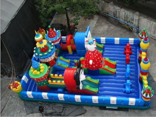 Jumping Bouncer Custom Inflatable Products Childrens Playground