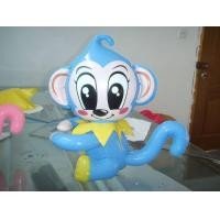 Monkey Blue Inflatable Air Dancers  ,  Durable Inflatable Animal Show
