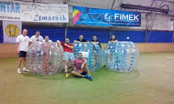Durable Inflatable Walking Ball / Inflatable Bumper Ball Plastic Sports Games