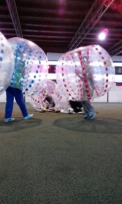 Durable Inflatable Walking Ball / Inflatable Bumper Ball Plastic Sports Games