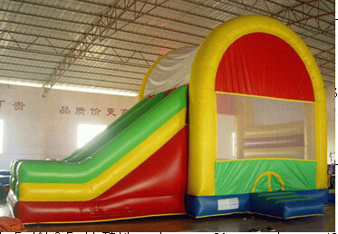 0.55 PVC Inflatable Water Sports , R US Recreation Facilities Fireproof Inflatable Slides