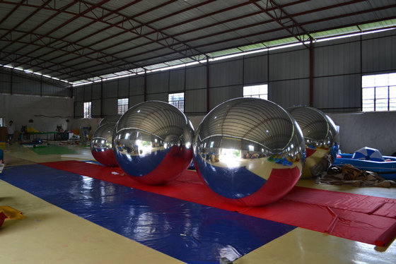 Slive Inflatable Advertising Mirror Balloons Ornaments For Decoration
