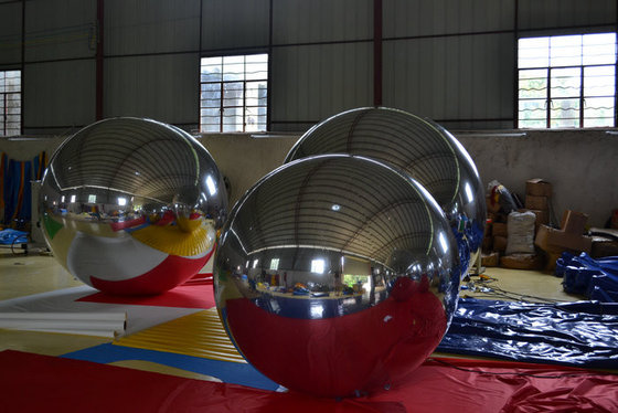 Slive Inflatable Advertising Mirror Balloons Ornaments For Decoration