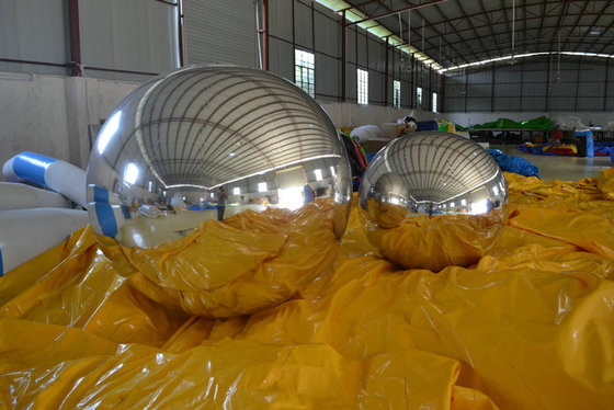 Fashion Show Stage Lighting Advertising Products PVC Mirror Ball 0.8m