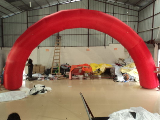 Custom 9m X 4.5m Inflatable Arches with Advertising for Family / School