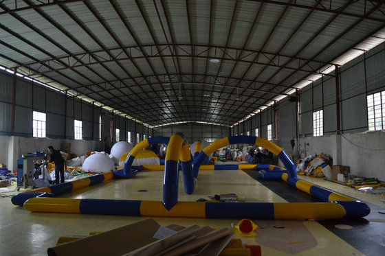PVC tarpaulin Inflatable Sports Games Large runway Customized