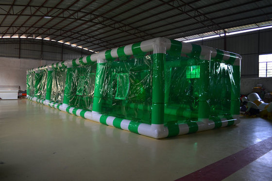 Green Large PVC Tarpaulin Inflatable Garden Party Tent with Fireproof and Durable