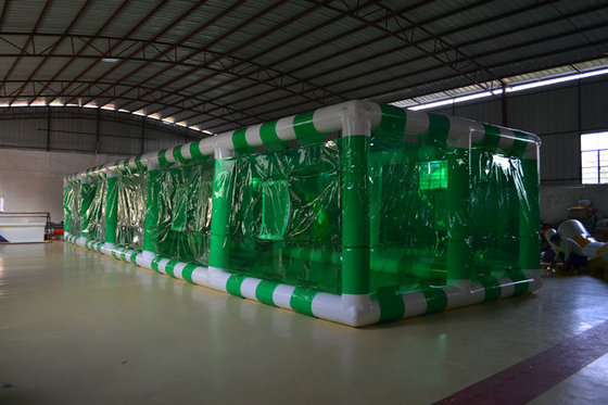 Green Large PVC Tarpaulin Inflatable Garden Party Tent with Fireproof and Durable