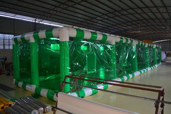 Green Large PVC Tarpaulin Inflatable Garden Party Tent with Fireproof and Durable