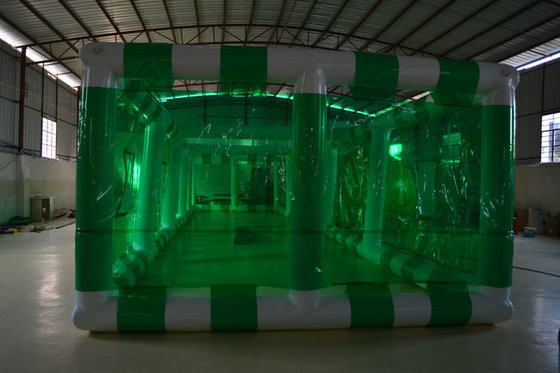Green Large PVC Tarpaulin Inflatable Garden Party Tent with Fireproof and Durable