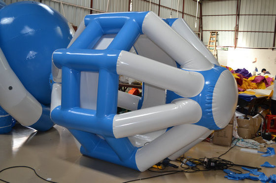 Fireproof Inflatable Water Toys , Large Blue Water Running Toys  for Playing