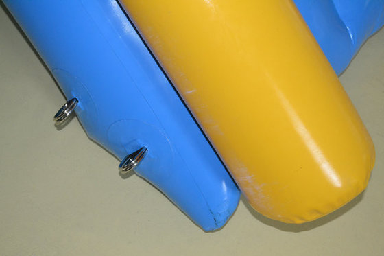 Fireproof PVC Inflatable Water Toys , Inflatable Water Sports 5L x 2.4W x 1.8H Meter