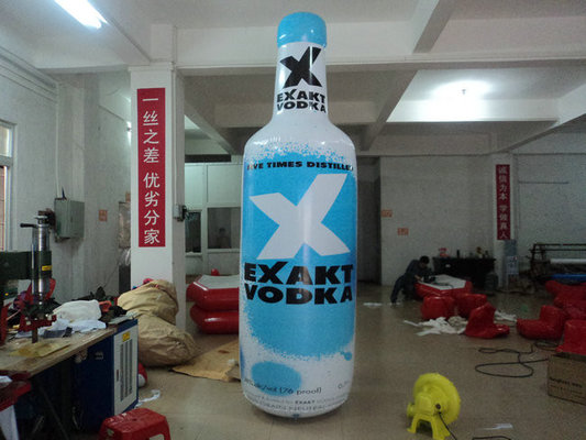 Customized PVC Tarpaulin Inflatable Bottle For Display or Advertising
