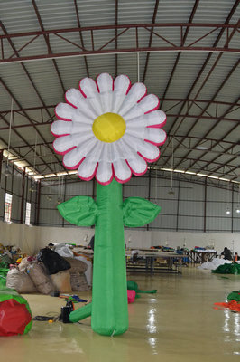 Colorful Inflatable Advertising Products  , Beautiful Inflatable Flower Customed