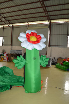 Colorful Inflatable Advertising Products  , Beautiful Inflatable Flower Customed