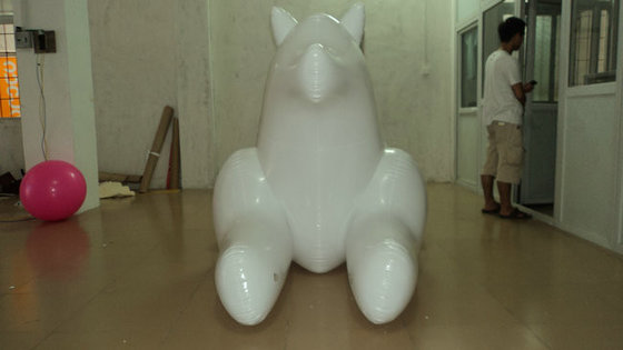 Shop Inflatable Advertising Toys ，Beautiful PVC Inflatable Dog Fireproof