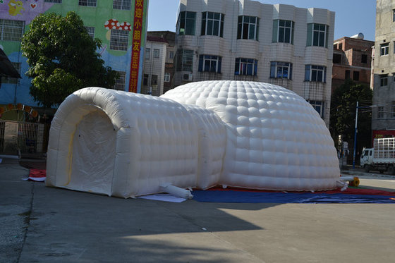 Giant Pvc Tarpaulin Inflatable Exhibition Tent For Relax / Celebration Party