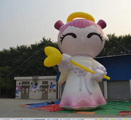 Lovely Good Luck Baby Inflatable Advertising Products , Improve Reputation Toys