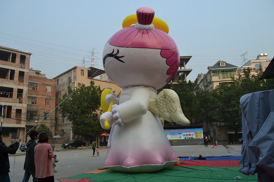 Lovely Good Luck Baby Inflatable Advertising Products , Improve Reputation Toys