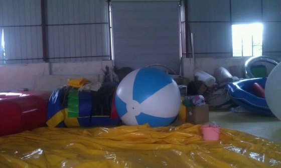 1.5m PVC Inflatable Globe Beach Ball , PVC Beach Ball For Play
