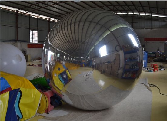 Inflatable Advertising Custom Printed Balloons Round 3m For T-show