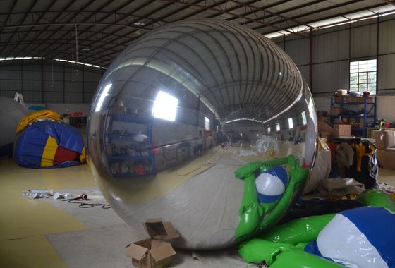 Inflatable Advertising Custom Printed Balloons Round 3m For T-show