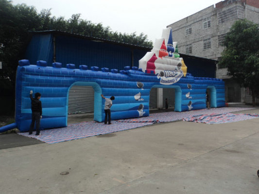 Advertising Inflatable Climbing Wall PVC Customized High Tension