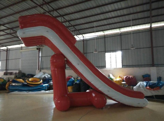 0.9mm PVC Tarpaulin Giant Inflatable Great Fun Water Slide For Adults