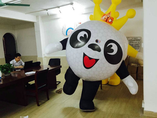Fireproof Amusement Parks Inflatable Moving Cartoon with Air pump