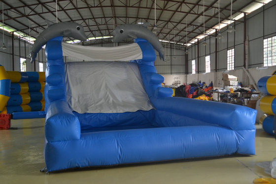 Fireproof Inflatable Sports Games  , Inflatable bouncy castles with slide