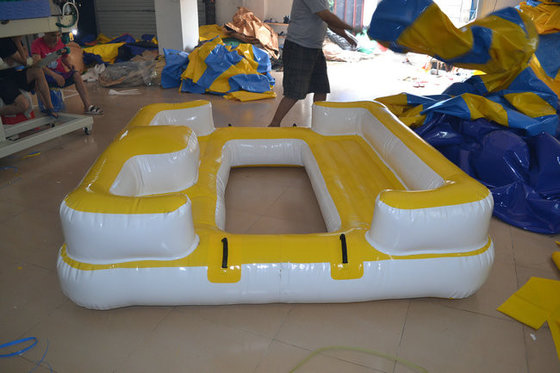 Giant Inflatable Water Toys Trampoline Exciting Water Jumping And Add Water Slide