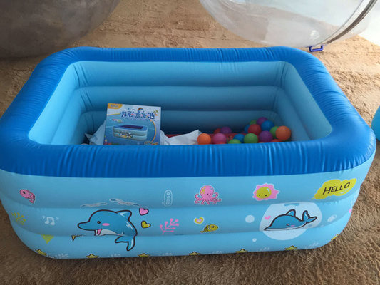 Colorful Inflatable Water Toys ,  Inflatable Water Trampoline Exciting Water Jumping