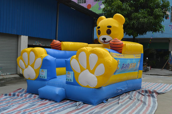 0.55mm Cute Commercial Jumper PVC Tarpaulin Bounce House