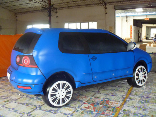 Outdoor Car Inflatable Advertising Products Digital Printing fireproof