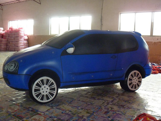 Outdoor Car Inflatable Advertising Products Digital Printing fireproof