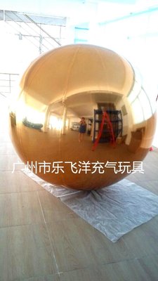 Sliver Inflatable Advertising Balloons Mirror Ball 0.8M - 4M Outdoor