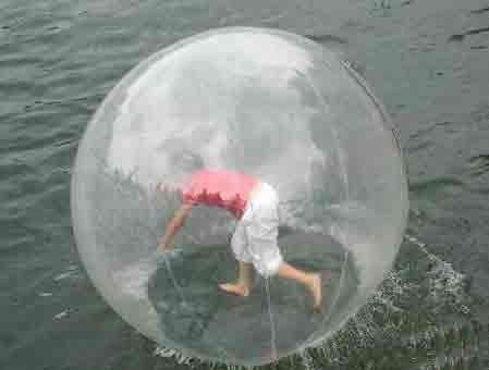 Transparent Floating Inflatable Walking Water Zorb Ball In Kids And Adult 2m Diameter