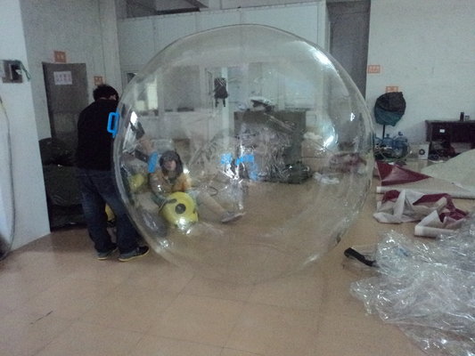 Transparent Floating Inflatable Walking Water Zorb Ball In Kids And Adult 2m Diameter