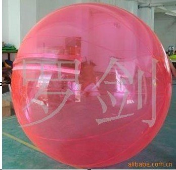 Aufblasbarer farbiger aufblasbares Wasser-gehender Ball, aufblasbare Wasser-Spielwaren mit für Kindern