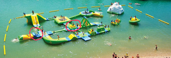 Exciting Inflatable Water Parks / Inflatable Water Sports for Adults and Children