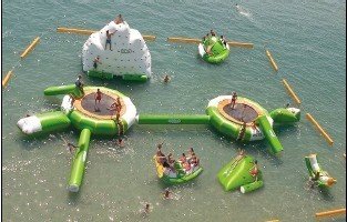 Exciting Inflatable Water Parks / Inflatable Water Sports for Adults and Children