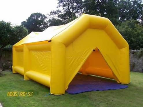 Lightweight Inflatable Party Tent Flooring With Rooms / Inflatable Car House