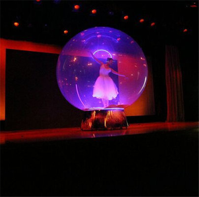 Custom Kids Attractive Inflatable Clear Ball Sports Games , Show Ball