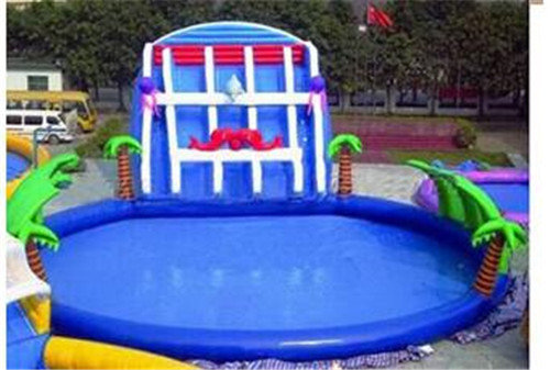Outdoor Inflatable Family Swimming Pool For Kids , PVC Tarpaulin