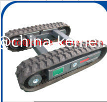 3 ton Rubber Track Undercarriage on construction machinery/2016 new hydrualic  crawler undercarriage