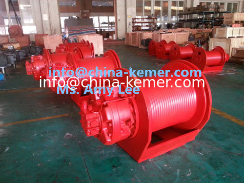 5 ton hydraulic winch/oil drill rig winch/hydraulic winches/гидравлическая ребёдка для буровой установки