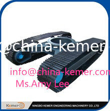 pedrail chassis/pedrail undercarriage/pedrail structure tracks/hydraulic motor and reducer